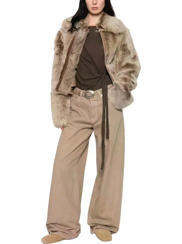 HAIKURE Bethany Wide-leg Jeans - Neutrals