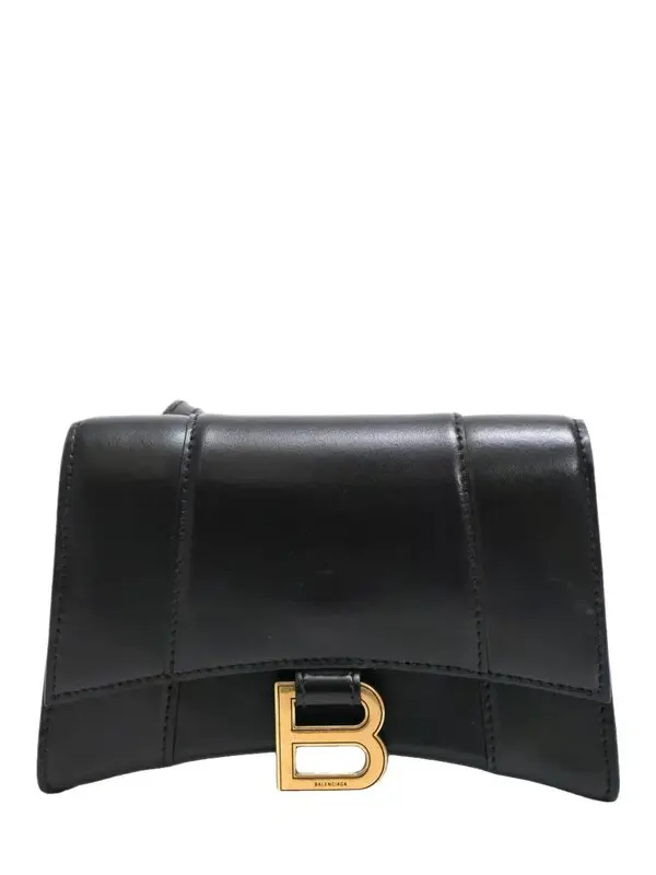 Balenciaga Hourglass Belt Bag - Black