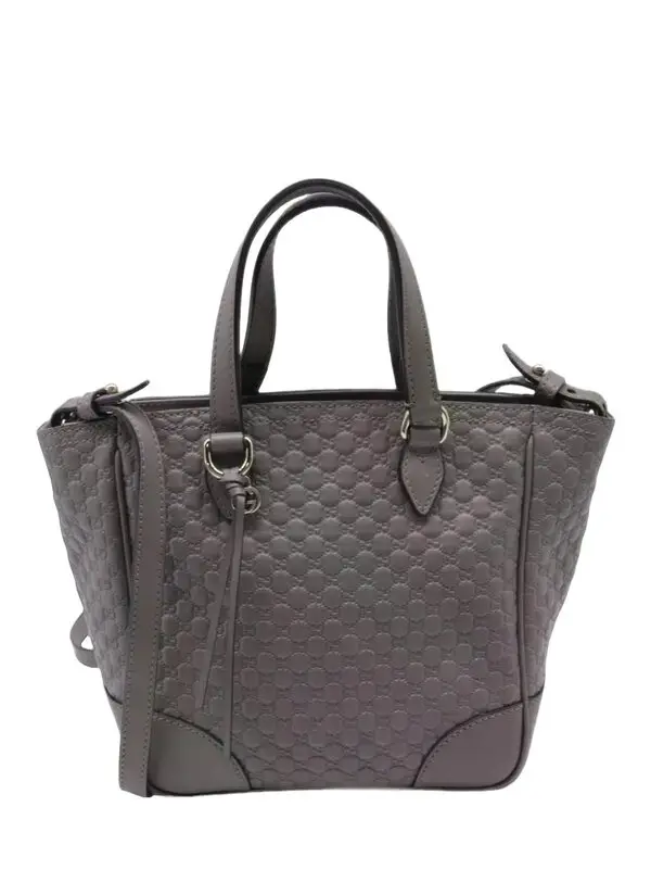 Gucci Micro Guccissima Tote Bag - Grey