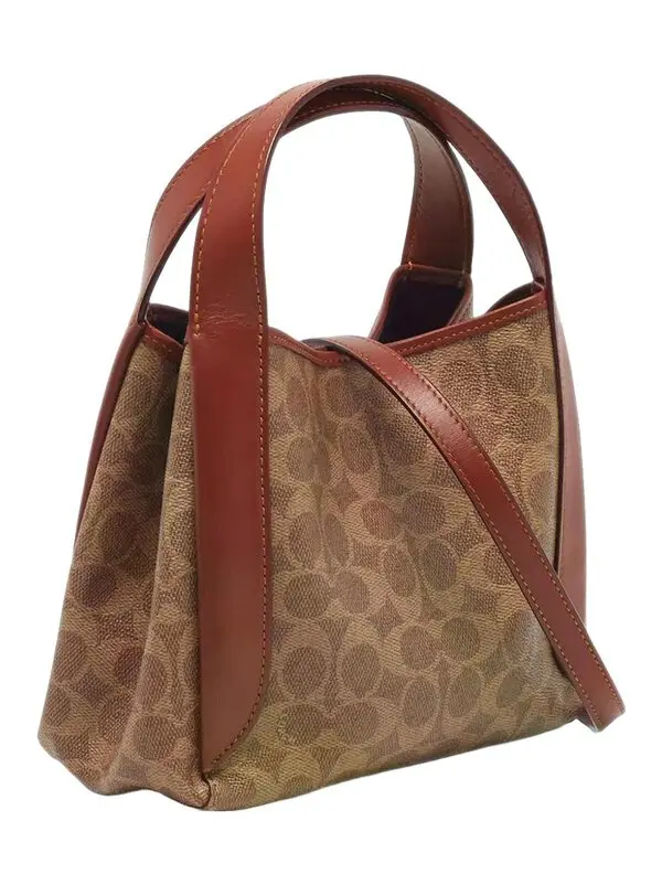 COACH VINTAGE 21 Hadley Signature Tote Bag - Brown