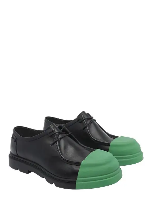 Camper Derby Shoes With Contrasting Toe Cap - Black