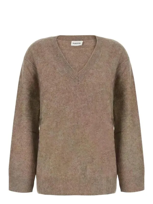P.a.r.o.s.h V-neck Sweater - Neutrals