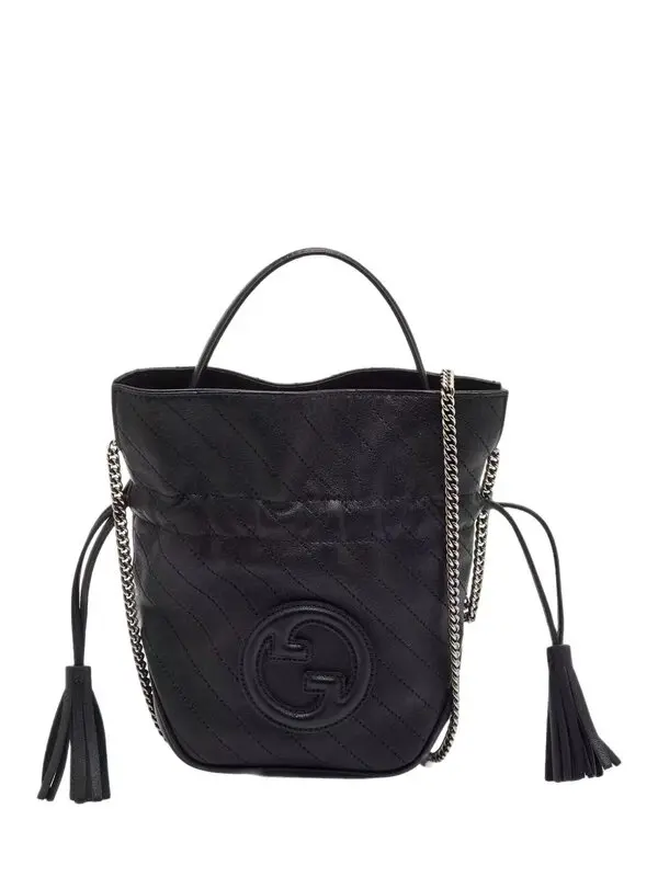 Gucci Mini Blondie Bucket Bag - Black