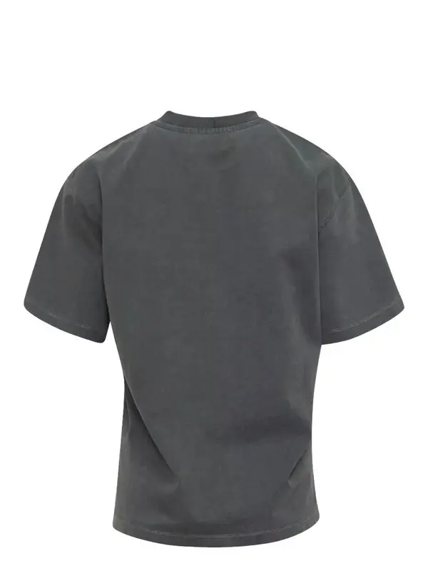 GANNI Broderie Anglaise T-shirt - Grey