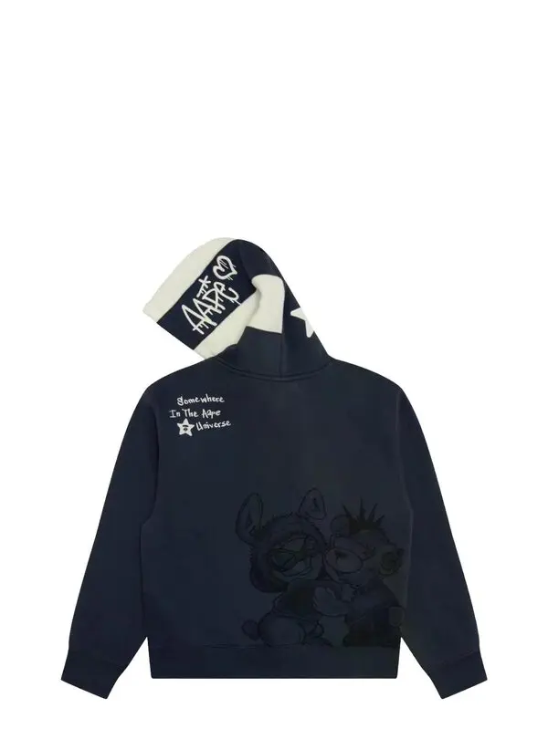 AAPE BY *A BATHING APE Hooded Sweatshirt - Blue