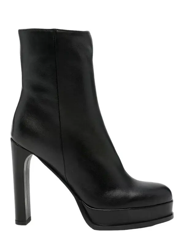 CHANTAL Platform Ankle Boots - Black
