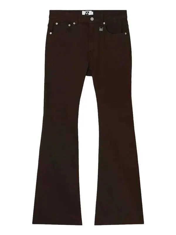 Izzue Flared Trousers - Brown