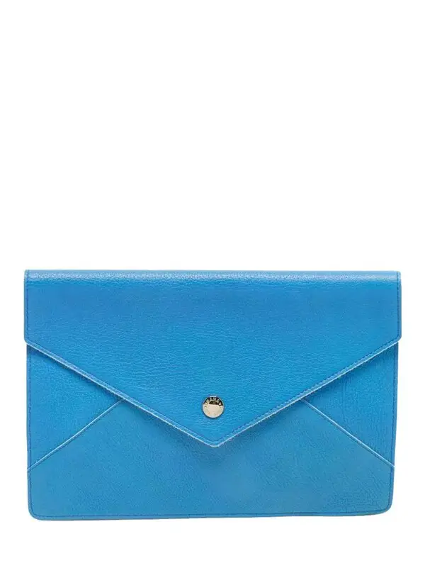 Dolce & Gabbana Envelope Flat Clutch Bag - Blue