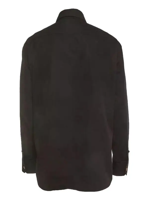 Versace Button-down Long-sleeve Shirt - Black