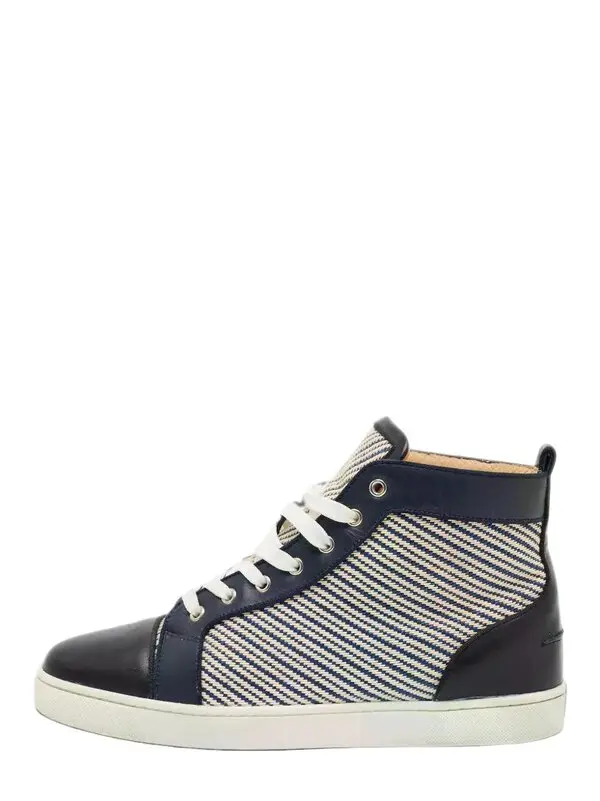 CHRISTIAN LOUBOUTIN Rantus Orlato High-top Sneakers - Blue