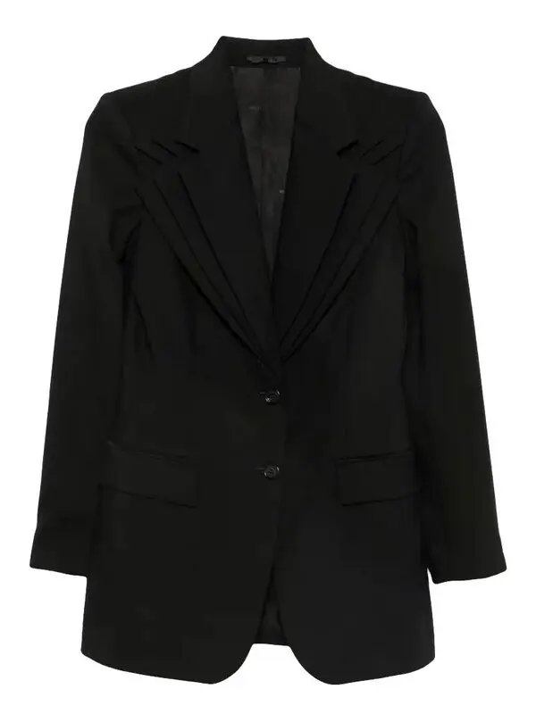 Viktor & Rolf Triple-layer Wool Blazer - Black