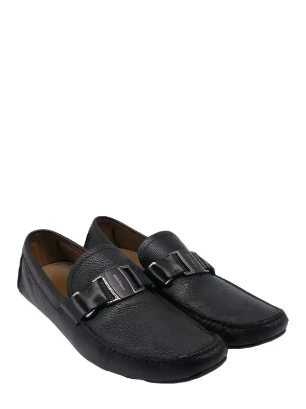 FERRAGAMO Sardegna Loafers - Black