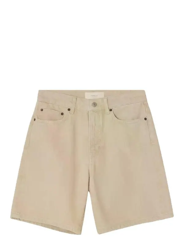 JEANERICA Belem Denim Shorts - Neutrals