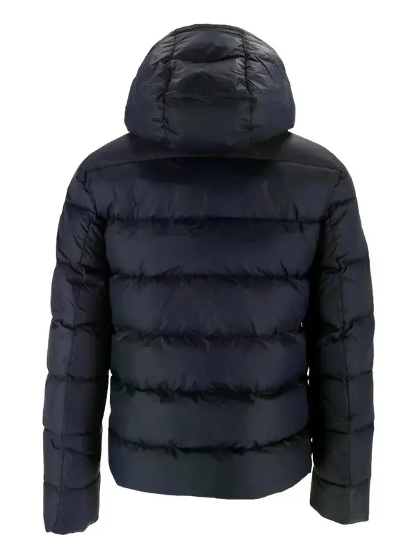 FAY Down Hooded Jacket - Blue