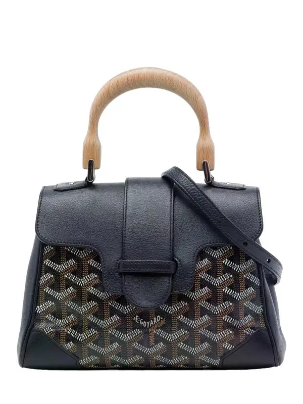Goyard 2018 Mini Saigon Souple Satchel - Black