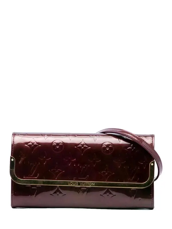 LOUIS VUITTON Monogram Vernis Rossmore Mm Shoulder Bag - Red