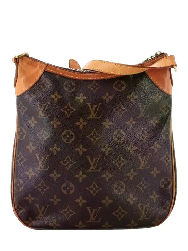 LOUIS VUITTON Monogram Canvas Odeon Pm Crossbody Bag - Brown