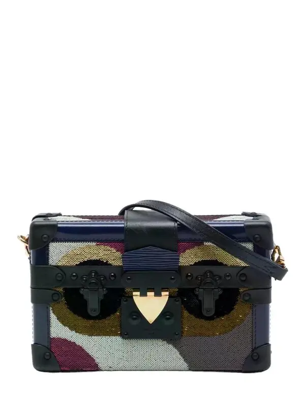 LOUIS VUITTON Petite Malle Crossbody Bag - Blue