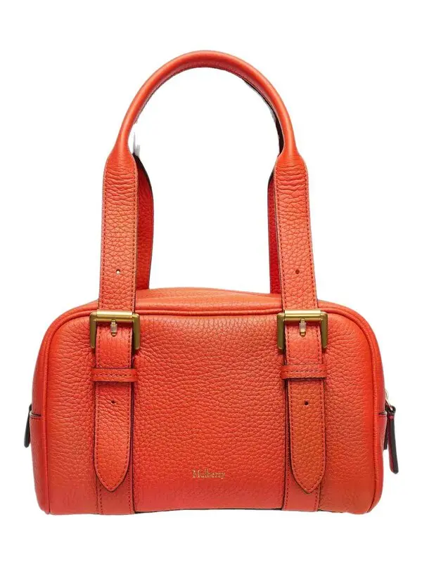 Mulberry Small Boston Tote Bag - Orange