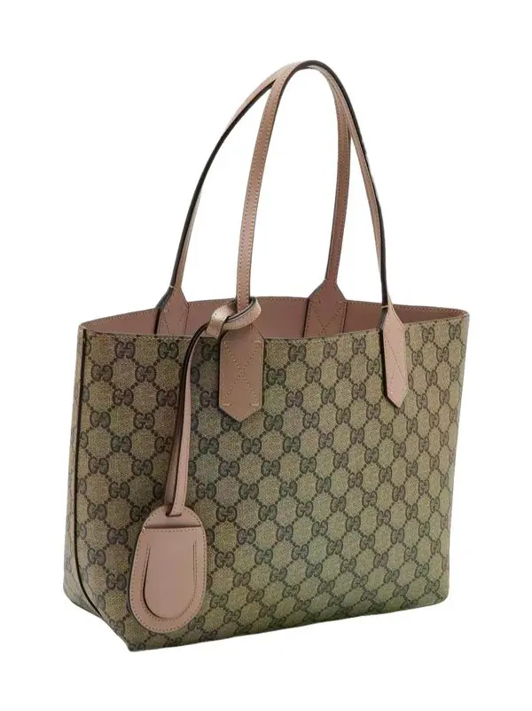 Gucci Gg Supreme Reversible Tote Bag - Neutrals