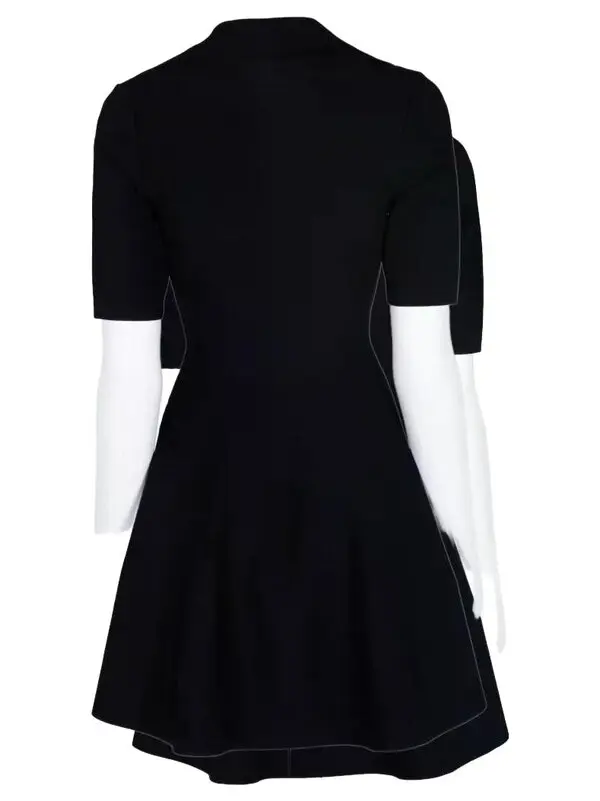 A.L.C. Maribelle V-neck Mini Dress - Black