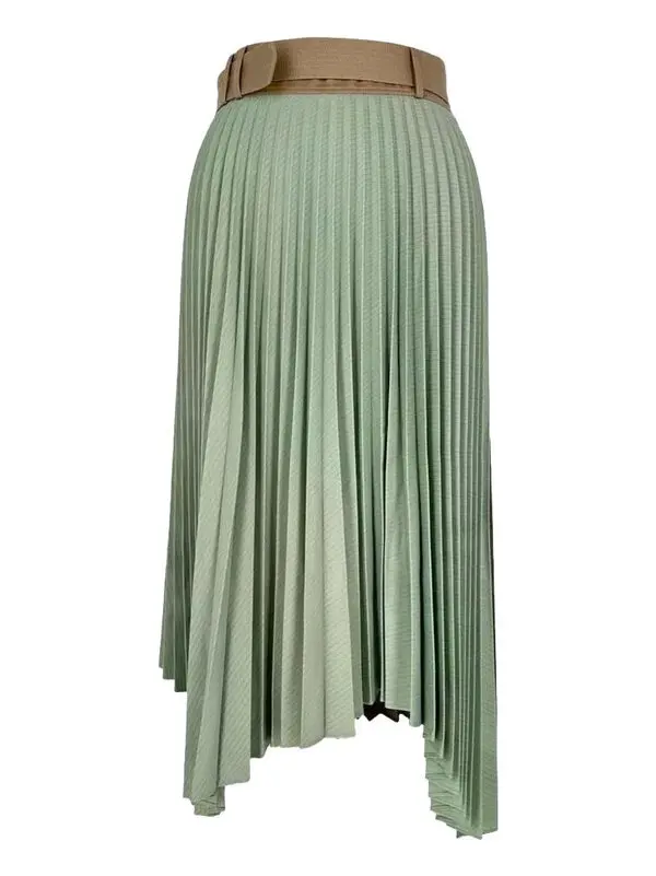 Andersson Bell Pleated Midi Skirt - Brown