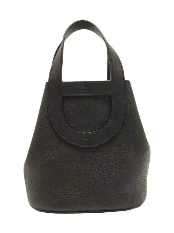 Hermès 2023 In The Loop 18 Leather Tote Bag - Black