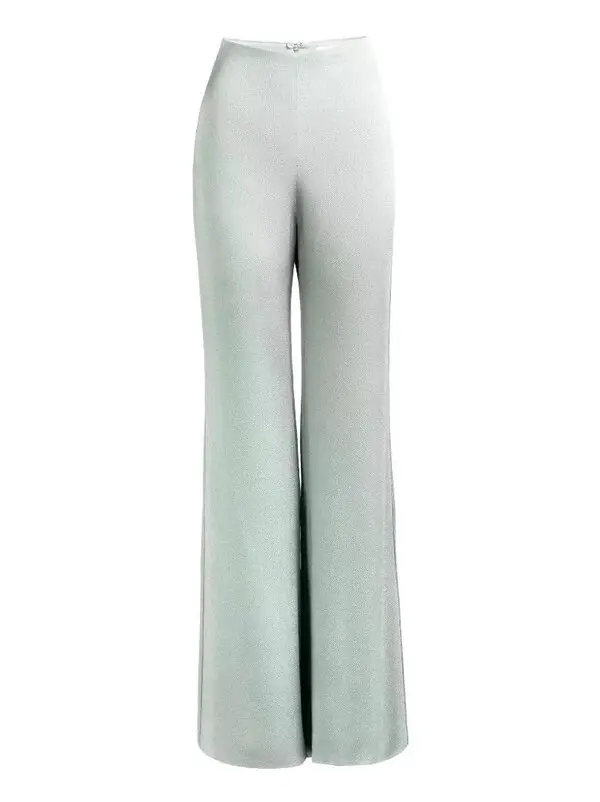 Silvia Tcherassi Palermo Wide-leg Trousers - Grey