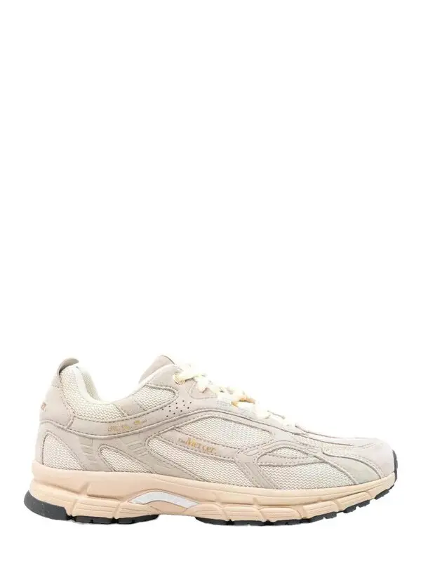 THE MERCER BRAND The Re-run Panelled Mesh Sneakers - Neutrals