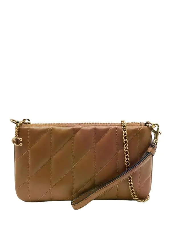 COACH Pillow Quilting Clutch Bag - Brown