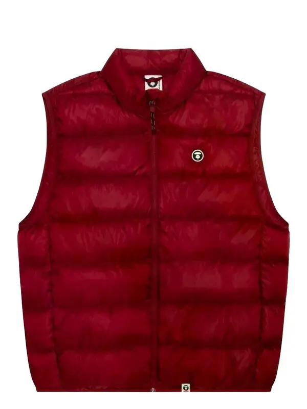 AAPE BY *A BATHING APE Moonface Padded Vest - Red