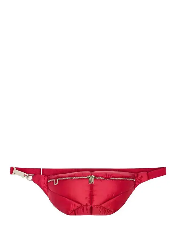 Rick Owens Quilted Belt Bag - Red