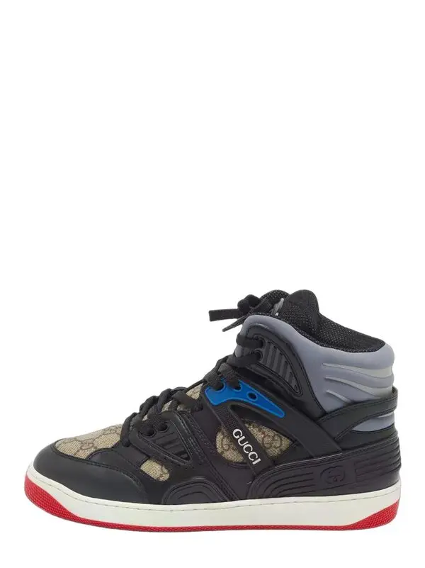 Gucci Basket High-top Sneakers - Black