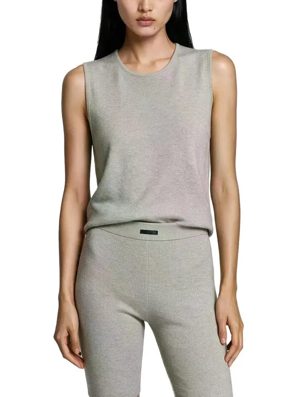 Fear Of God Ribbed Knit Tank Top - Grey