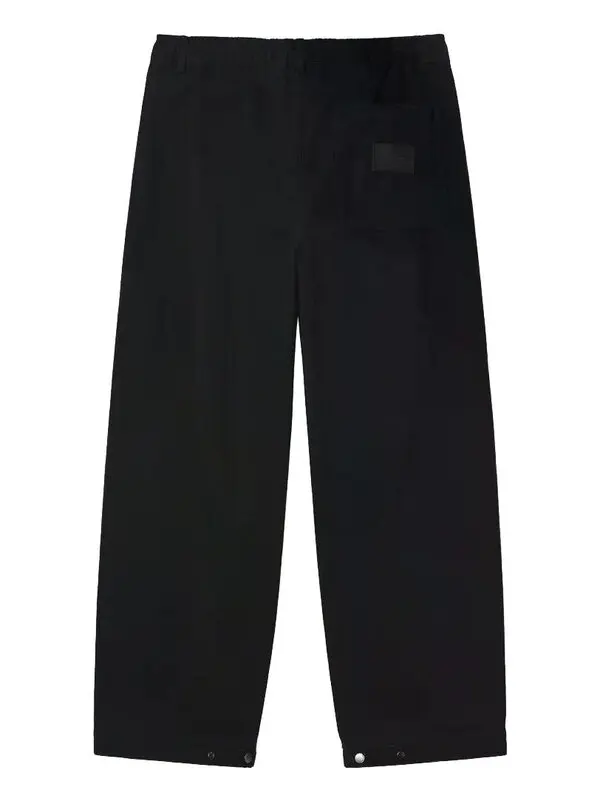 MUSIUM DIV. Logo-patch Panelled Track Pants - Black