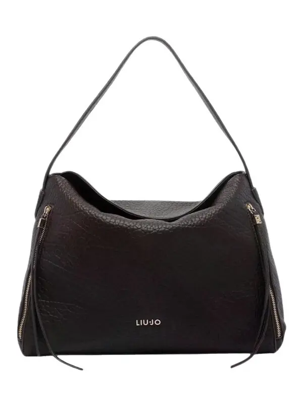 Liu Jo Grained-effect Zip-detail Tote Bag - Red
