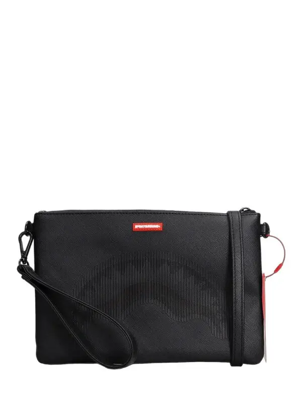 SPRAYGROUND Stealth Glide Crossover Clutch Bag - Black