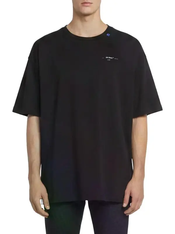 Off-White Arrows Graphic-print Oversized T-shirt - Black
