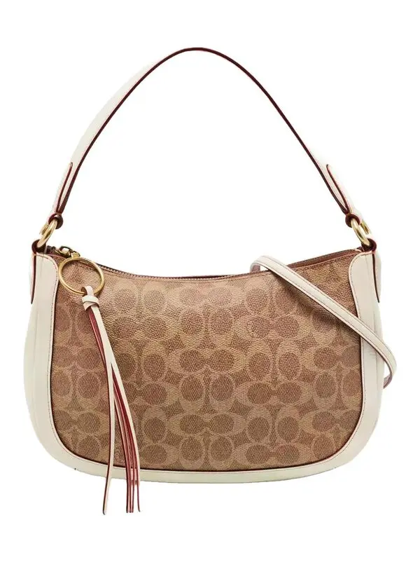 COACH Sutton Signature Tote Bag - Brown