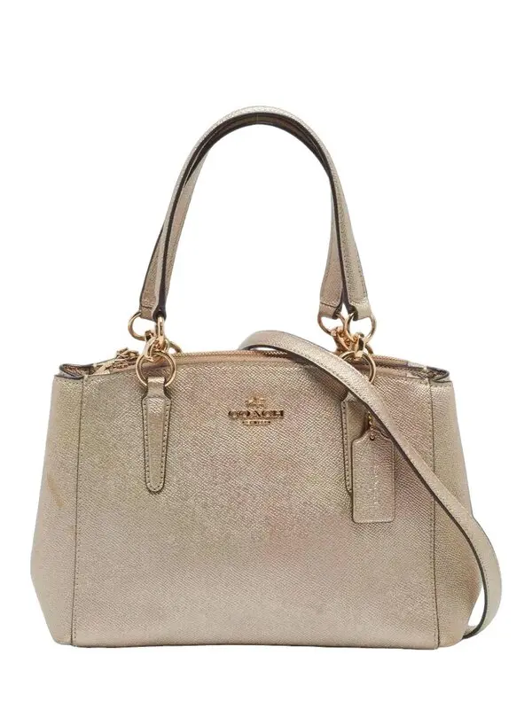 COACH Mini Christie Carryall Tote Bag - Gold