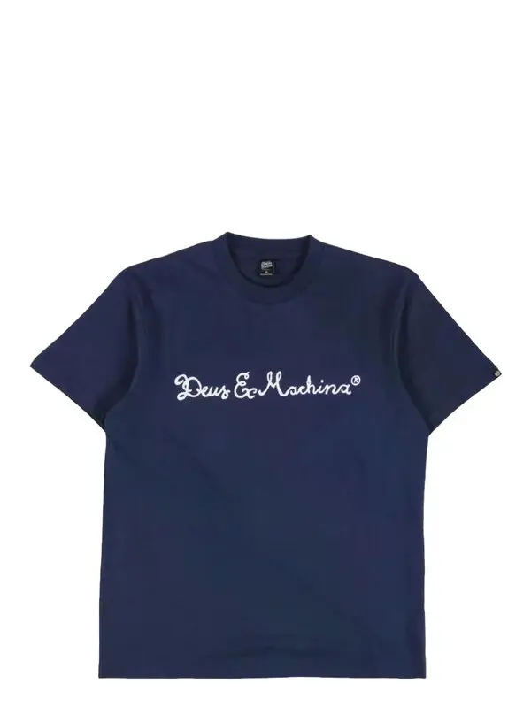 Deus Ex Machina Logo-print T-shirt - Blue