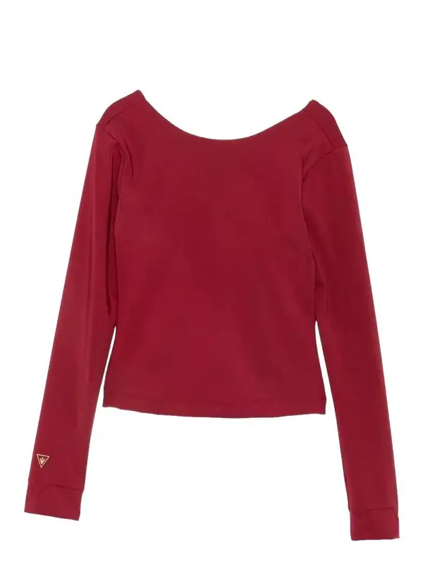 MACRON O.n.e. Scoop-back Blouse - Red