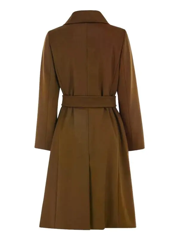Max Mara Double-breasted Wool Coat - Brown