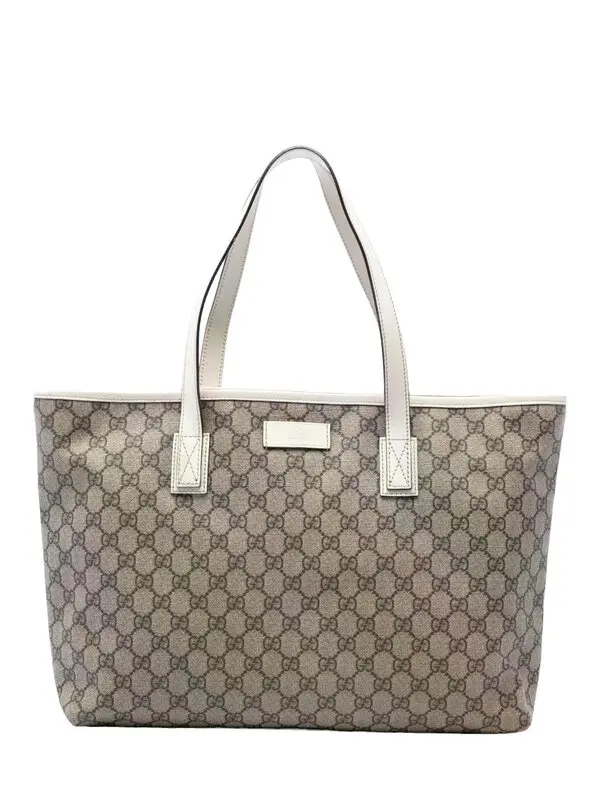 Gucci Gg Supreme Tote Bag - Neutrals