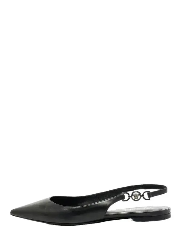 Versace Medusa Slingback Pumps - Black