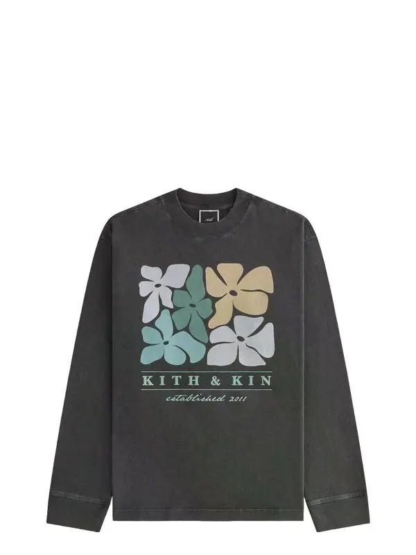 Kith Sonoma Floral-print Sweatshirt - Black