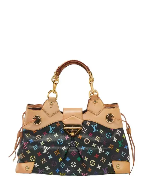 LOUIS VUITTON 2009 Ursula Monogram Multicolore Tote Bag - Black