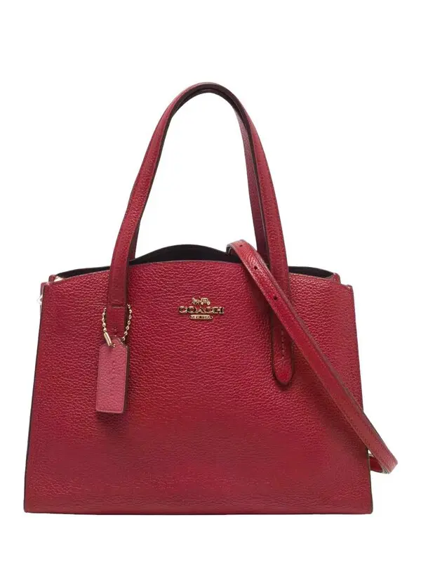 COACH VINTAGE Charlie Carryall Tote Bag - Red
