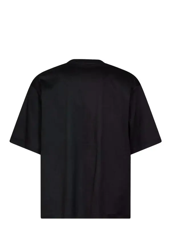 COSTUMEIN Logo-embroidered Cotton T-shirt - Black