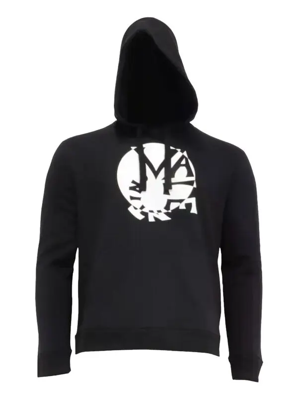 Valentino Garavani Logo Print Hoodie - Black